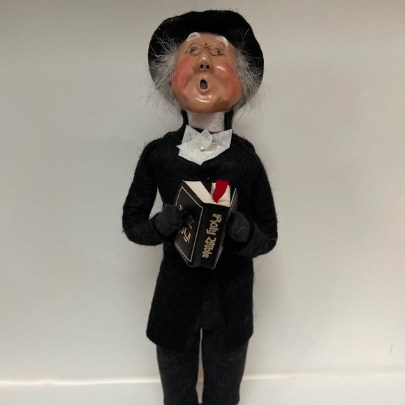 Vintage | Holiday | Byers Choice 99 The Carolers 13 Pastor Minister ...